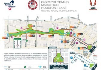 Houston Chevron Marathon 2012: Route, Start Time, Date and TV Info ...