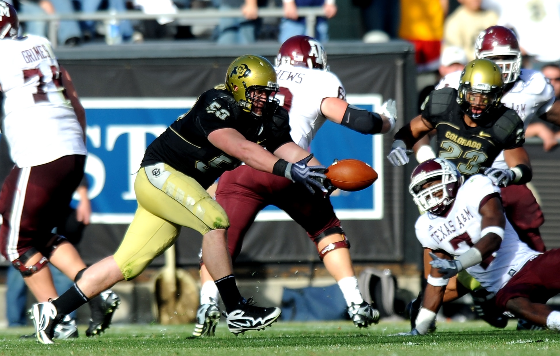 CU Buffs 2010 Depth Chart