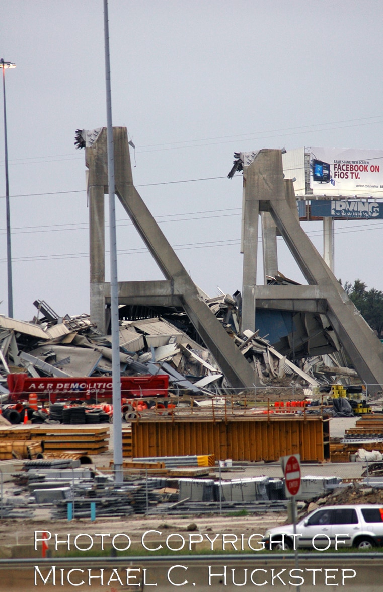 Bleacher Report's Exclusive Coverage of the Texas Stadium Implosion