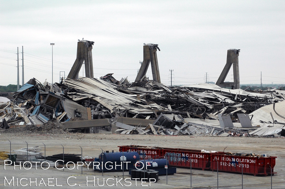 Bleacher Report's Exclusive Coverage of the Texas Stadium Implosion