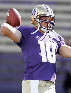 College Football's Pac-10 Arms Race: Jake Locker Vs. Andrew Luck