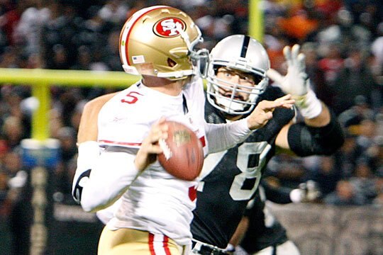 Oakland Raiders Vs San Francisco 49ers: 10 Raider Surprises
