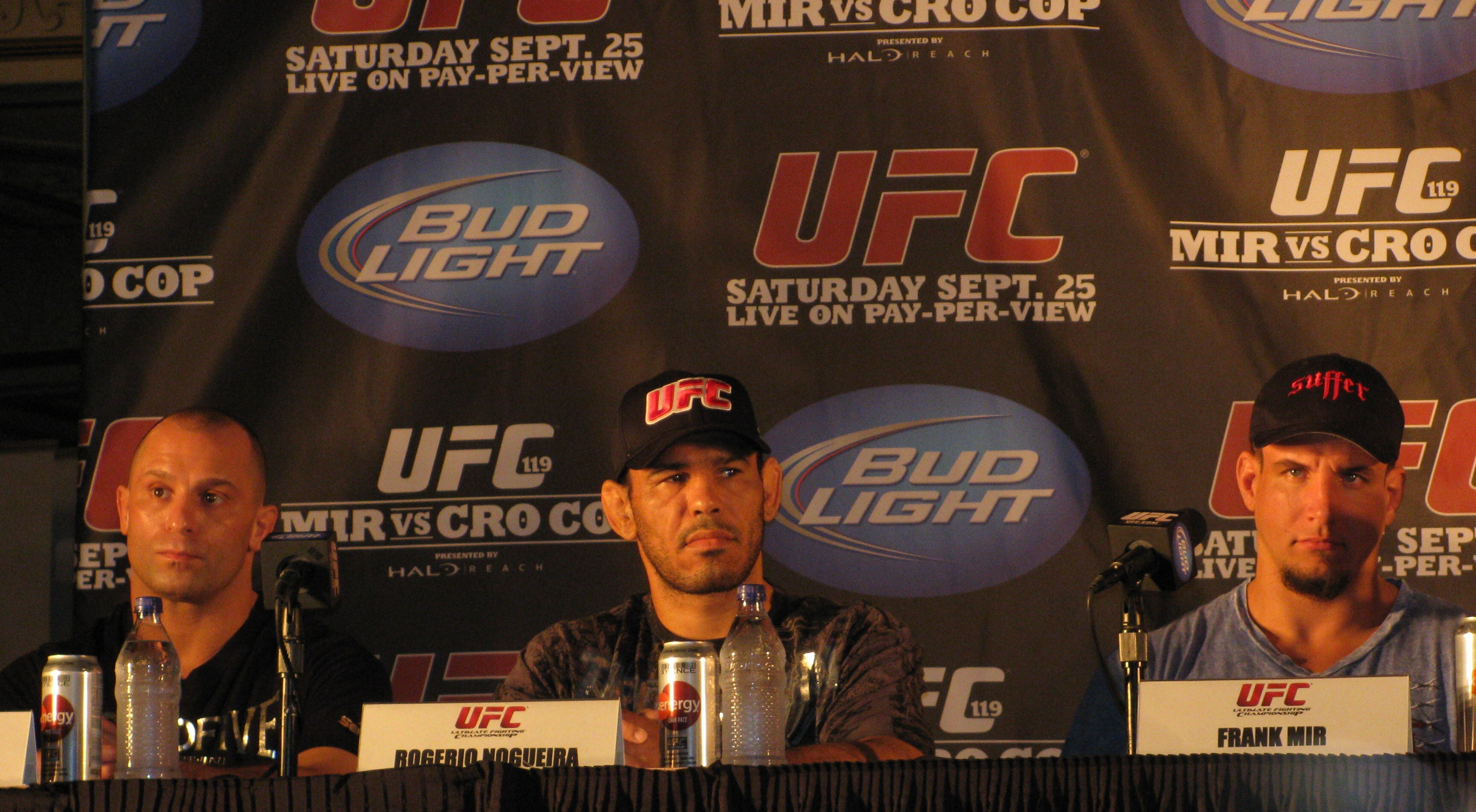 UFC 119 Pre-Fight Press Conference Photo Gallery