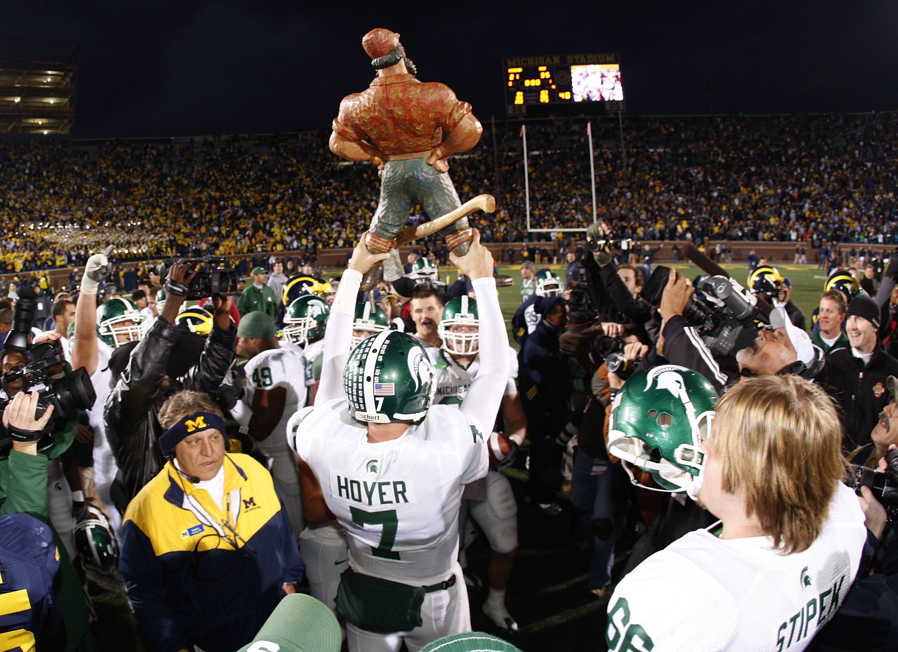 College Football Rivalries: Ten Key Dates in Michigan-Michigan State ...