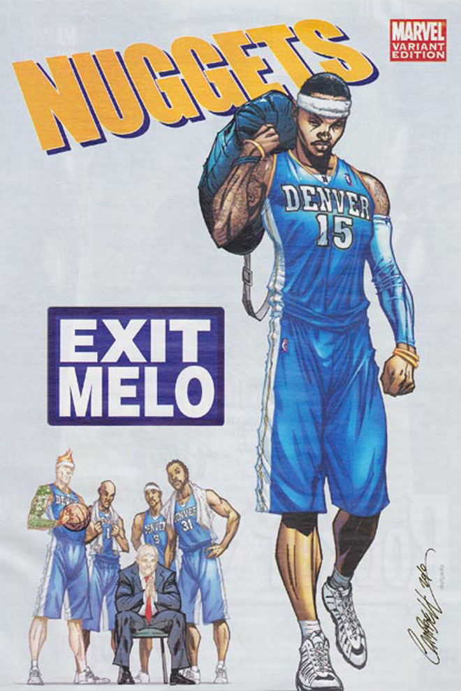 ESPN And Marvel NBA Posters