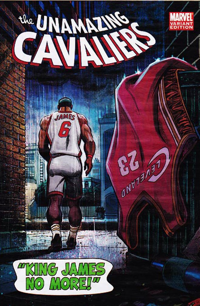 ESPN And Marvel NBA Posters