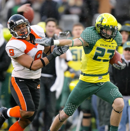 Oregon Football: History Shows Jeff Maehl Owns Oregon State and Arizona
