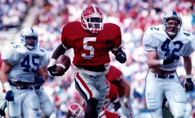 Herschel Walker, Bo Jackson and the Top 20 Running Backs in SEC history