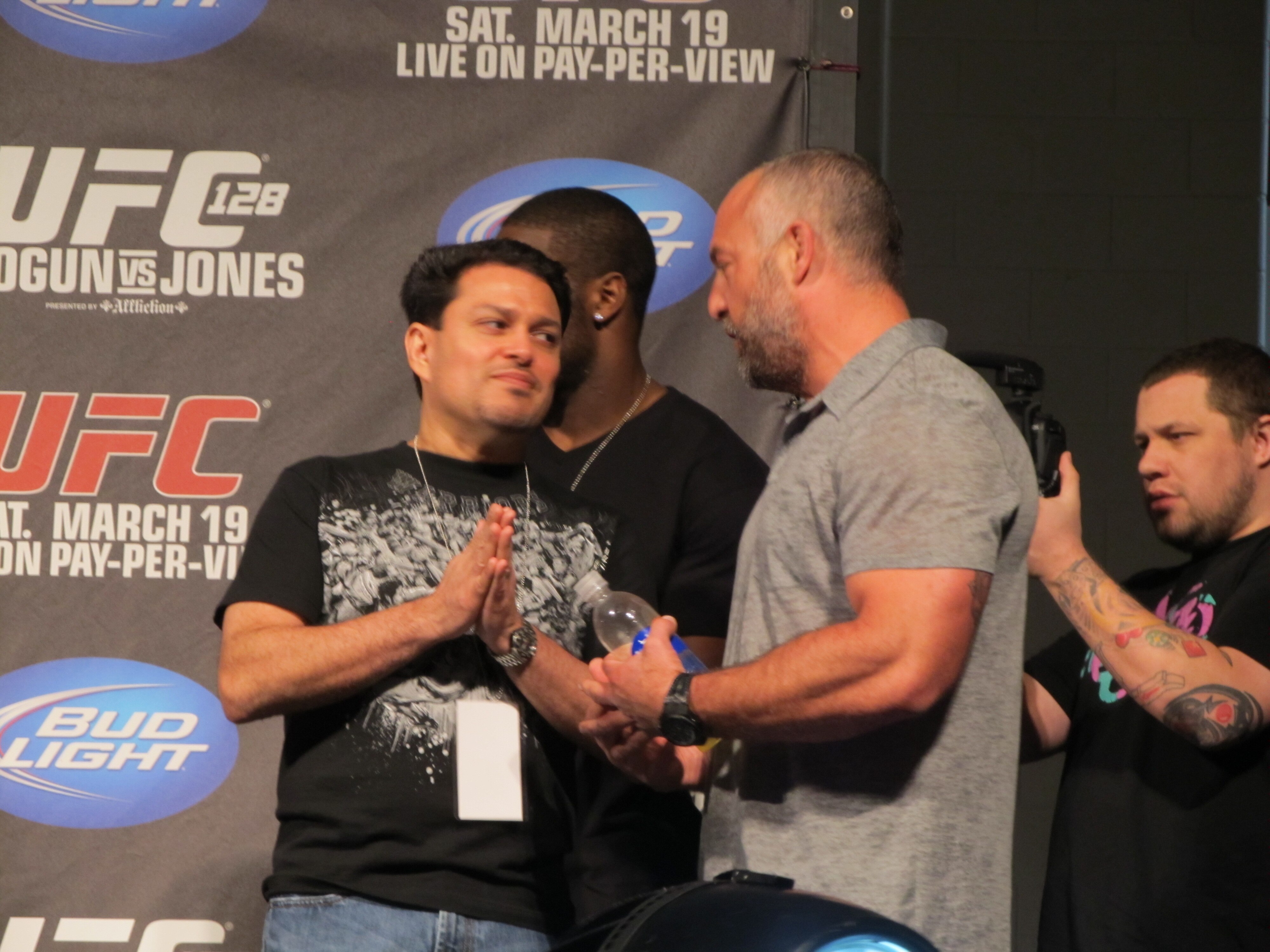 UFC 128 Fight Card: Exclusive B/R Photos for the Fighter Weigh-Ins in ...