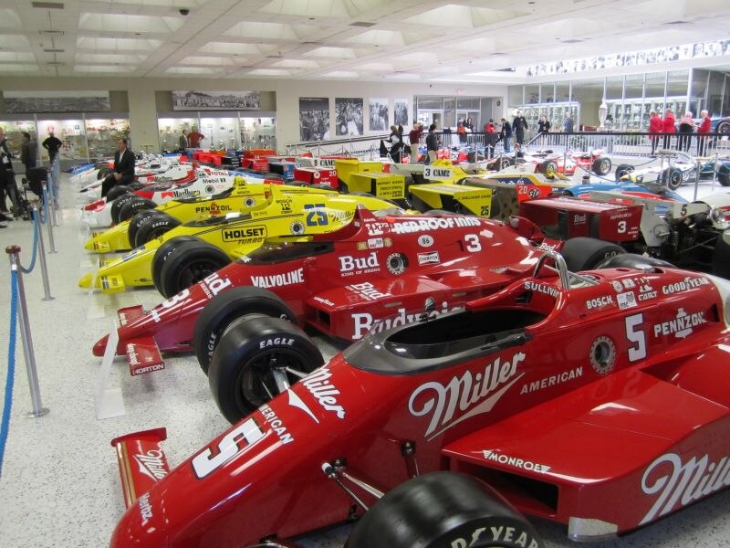 Hall of Fame Museum Welcomes in 67 Indianapolis 500 Winning Cars