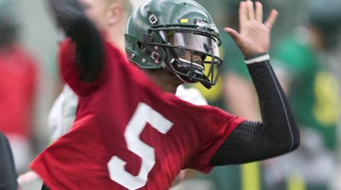Oregon Football: Why QB Darron Thomas Changed Numbers and Other Spring ...