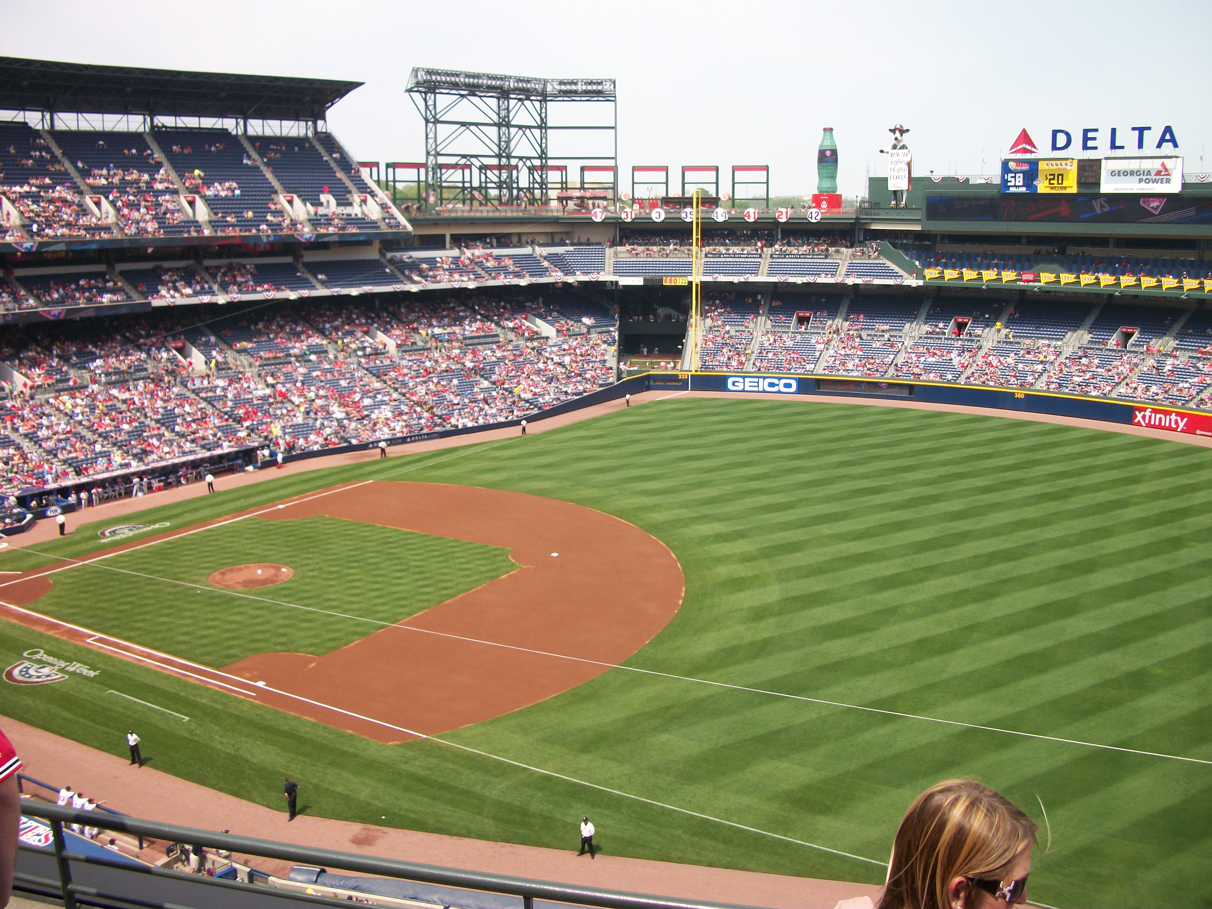 Turner Field Seating Map | Cabinets Matttroy