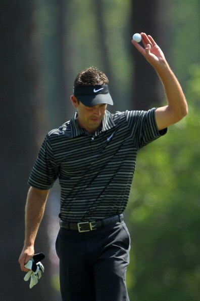 2011 Masters Final: The Colors of the Leader Board