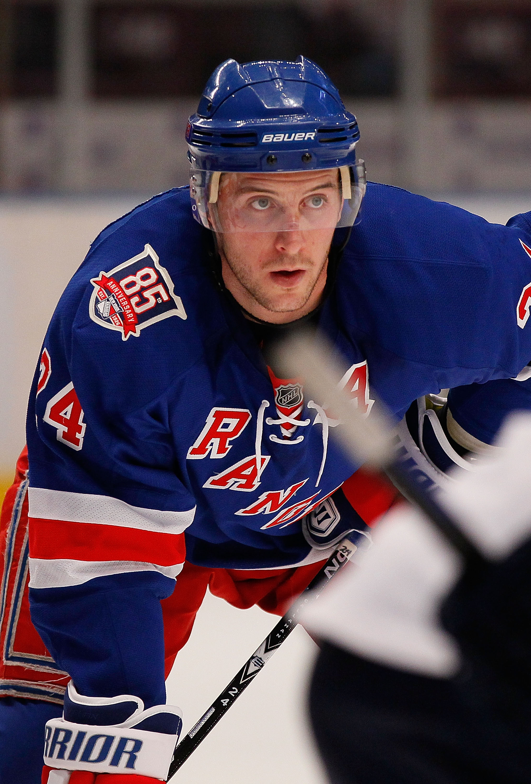 Brian Boyle Rangers Mustache