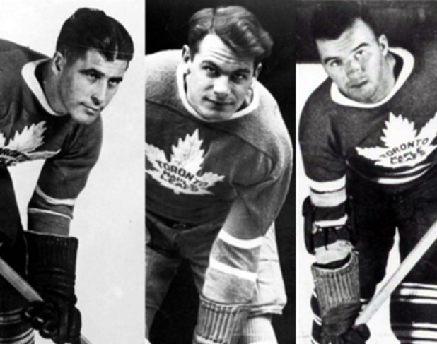 Legendary Toronto Maple Leaf Trios