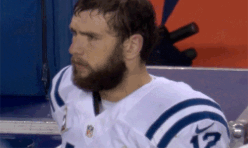 Yup, Andrew Luck Forgot How to Spit